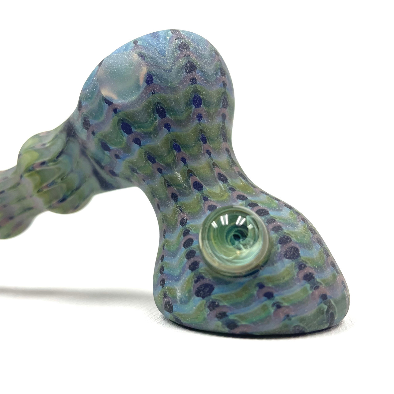 Sand Blasted Hammer Dry Hand Pipe 4" - Puffr