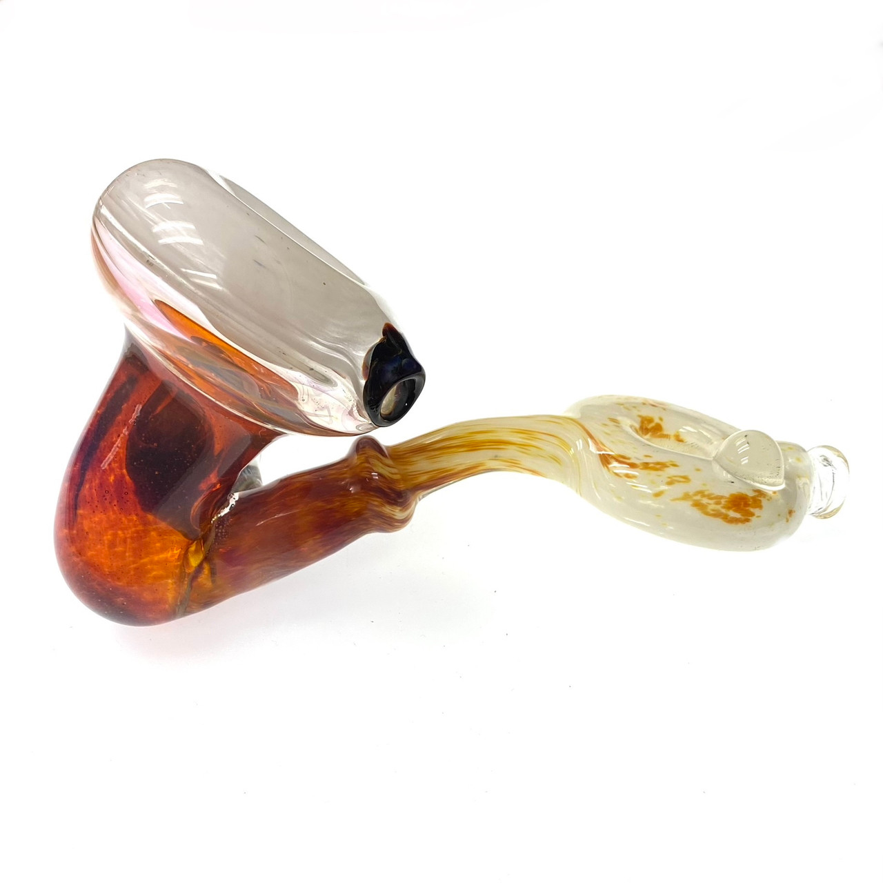 Fancy Calabash Sherlock Glass Pipe 5.5” - Puffr