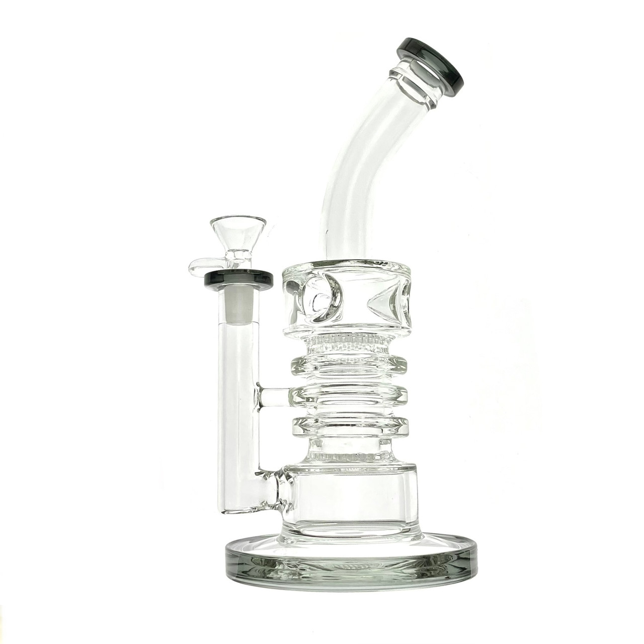 Honey Comb Tornado 10" Heavy Water Pipe - Puffr