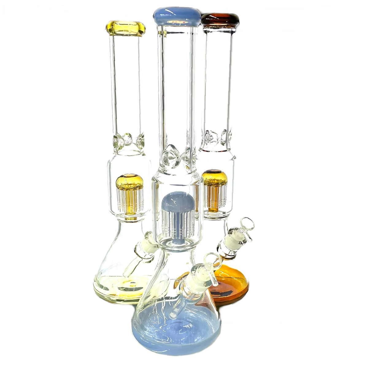 Tall Beaker Tree Perk Straight Tube 1 Count Assorted - Puffr