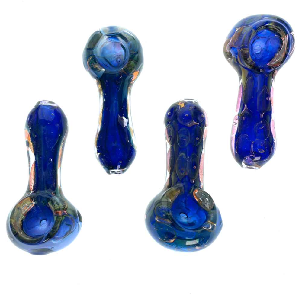 3" Blue Diamond Hand Pipes 1 Count Assorted Styles - Puffr