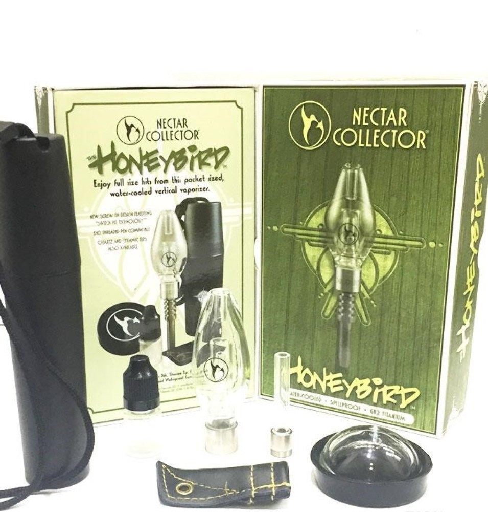 JCVAP Honeybird Nectar Collector Kits w/ Threaded Titanium Tip - Puffr
