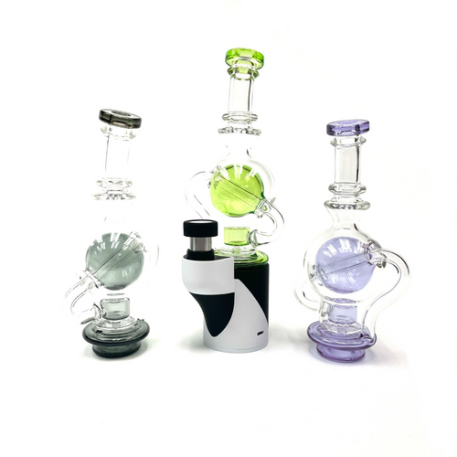 Ball Recycler Perc Carta Top 1 Count Assorted Colors - Puffr