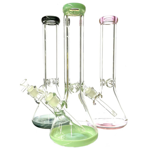 Color Tip and Bottom 9mm Beaker 1 Assorted Color - Puffr