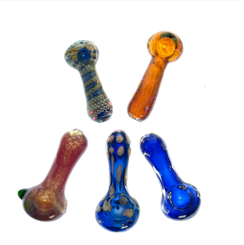 3" Juicy Hand Pipes 1 Count Assorted Styles and Colors - Puffr