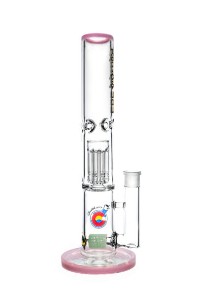 Lacesaber – 12" Straight Tube with Multi-Arm Lace Perc (Multiple Colors ...