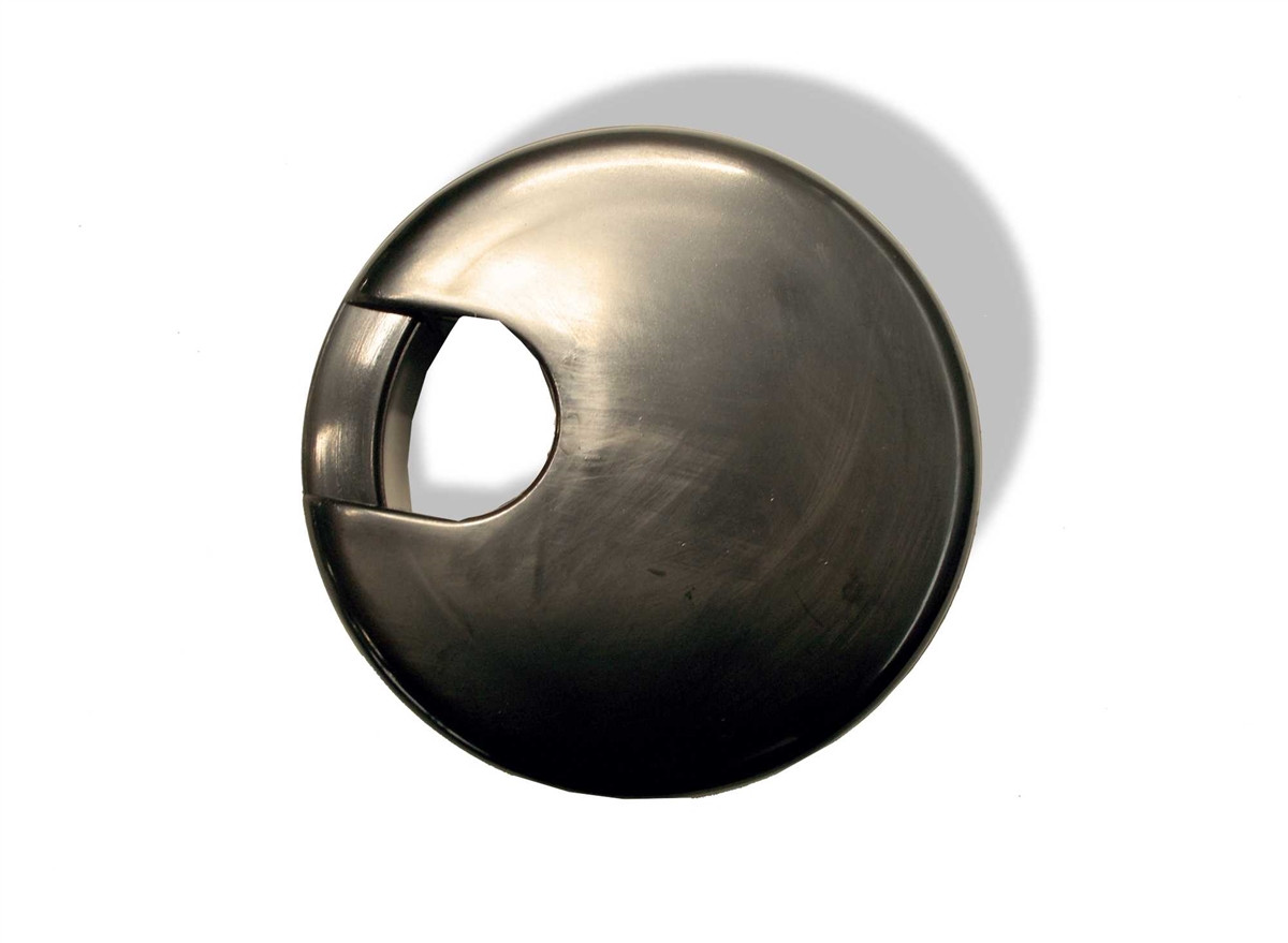 Grommet trim cap with work surface and tops. 2 1/2" Dark tone fnish