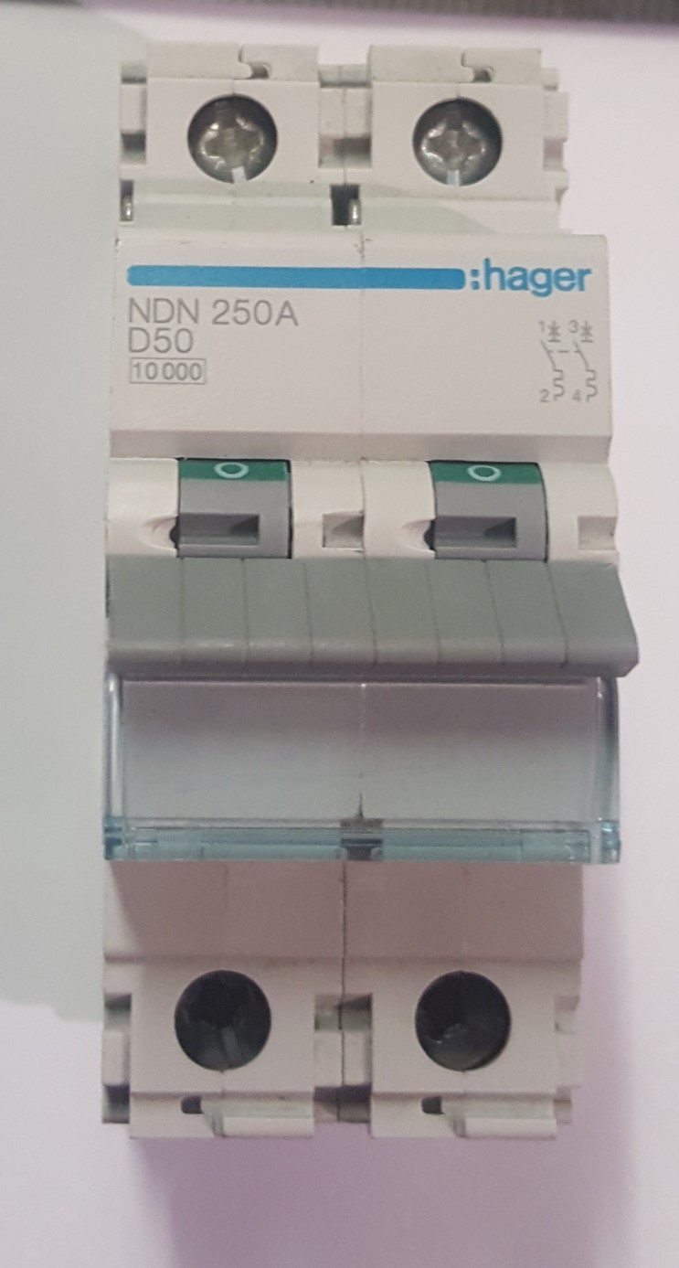 Breaker 50 Amp for Shore Power (without Enclosure) - PYA Online Parts Store