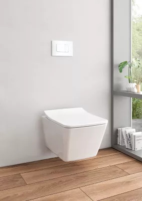 TOTO SP Wall-Hung Toilet WITH SLIM SEAT COMPLETE 2 X 4 / 2 X 6 TANK ...
