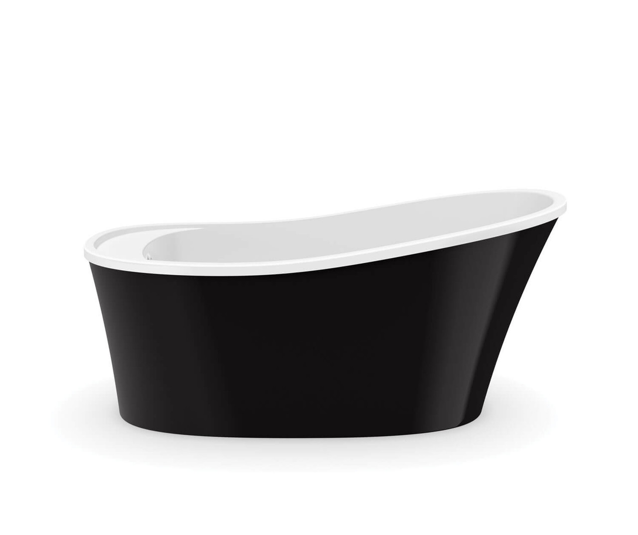 Cocoon 6032 Acrylic Drop-in End Drain Bathtub in White