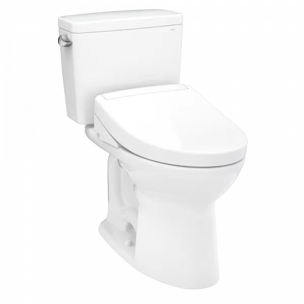 TOTO DRAKE® WASHLET®+ S5 TWO-PIECE TOILET - 1.28 GPF - ADA Universal Height
