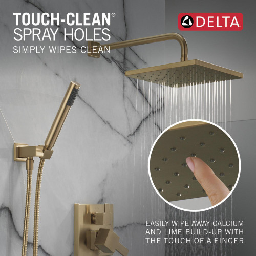 Delta MODERN Monitor 14 Series Shower with Raincan, Hand Shower & Rough ...