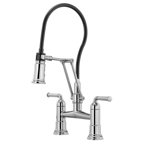BRIZO™ ROOK® Articulating Bridge Faucet - Polished Chrome