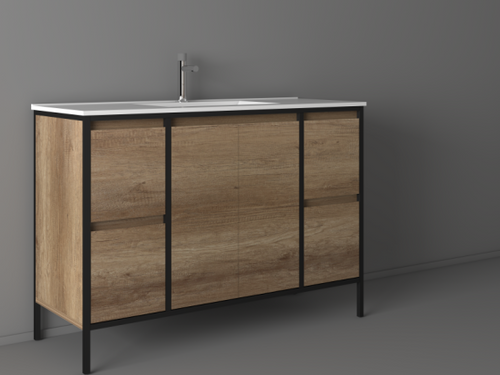 Oakville 48" Bathroom Vanity Natural Wood - York Taps