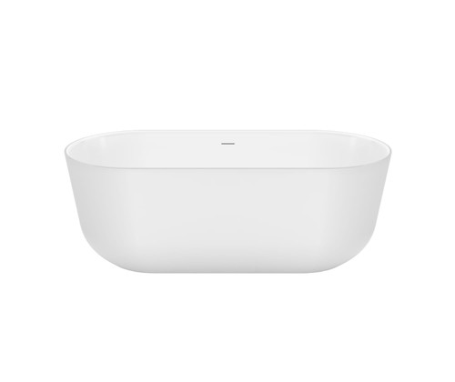 Cocoon 6032 Acrylic Drop-in End Drain Bathtub in White