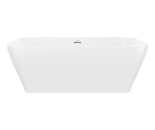 Cocoon 6032 Acrylic Drop-in End Drain Bathtub in White