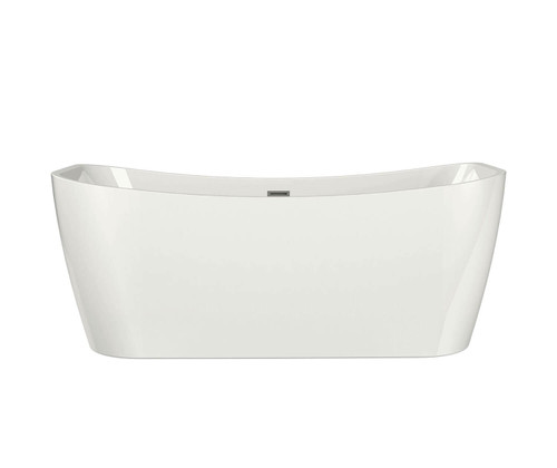 Cocoon 6032 Acrylic Drop-in End Drain Bathtub in White