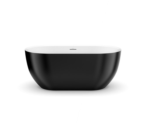 Cocoon 6032 Acrylic Drop-in End Drain Bathtub in White