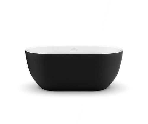 Cocoon 6032 Acrylic Drop-in End Drain Bathtub in White