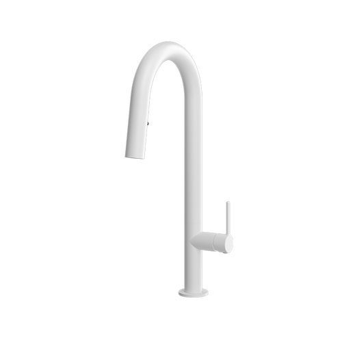 Rubi Cartier - Single Lever Kitchen Faucet - White