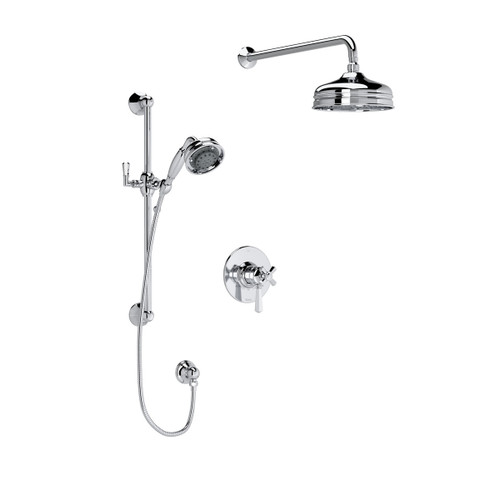 ROHL Palladian Shower Kit 323 Trim - Polished Chrome