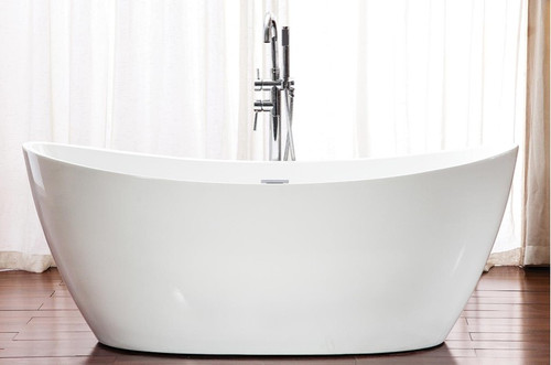 Neptune Florence Freestanding Bath Tub 66 3/4" x 32" - York Taps