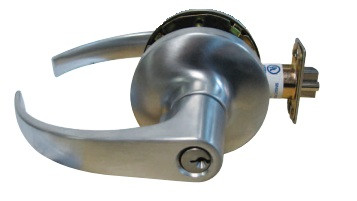 General Locks L100 Series Grade 1 Cylindrical Clutched Curved Leversets ...