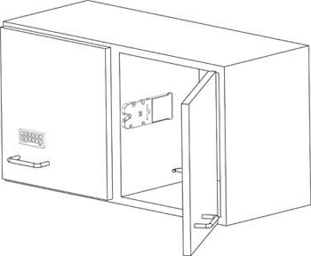 CompX Timberline SL-100 StealthLock Keyless Cabinet Locking System ...