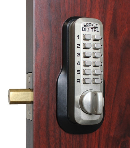 M210 EZ Mechanical Keyless Digital Combination Deadbolt Lock - KAL DOOR ...