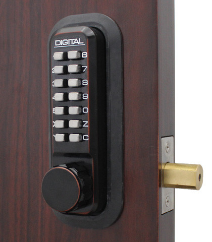 Lockey Keyless Mechanical Double Sided Double Combination Deadbolt 2210DC