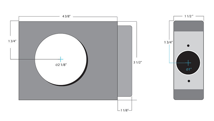 KEEDEX Weldable Gate Box K-BXSGL - KAL DOOR HARDWARE