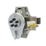 Simplex 9040000-04-41 Deadbolt push button keyless lock in Satin Brass ...