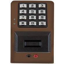 Alarm Lock Trilogy PDK3000-MB Weatherproof Access Keypad w/ Proximity ...