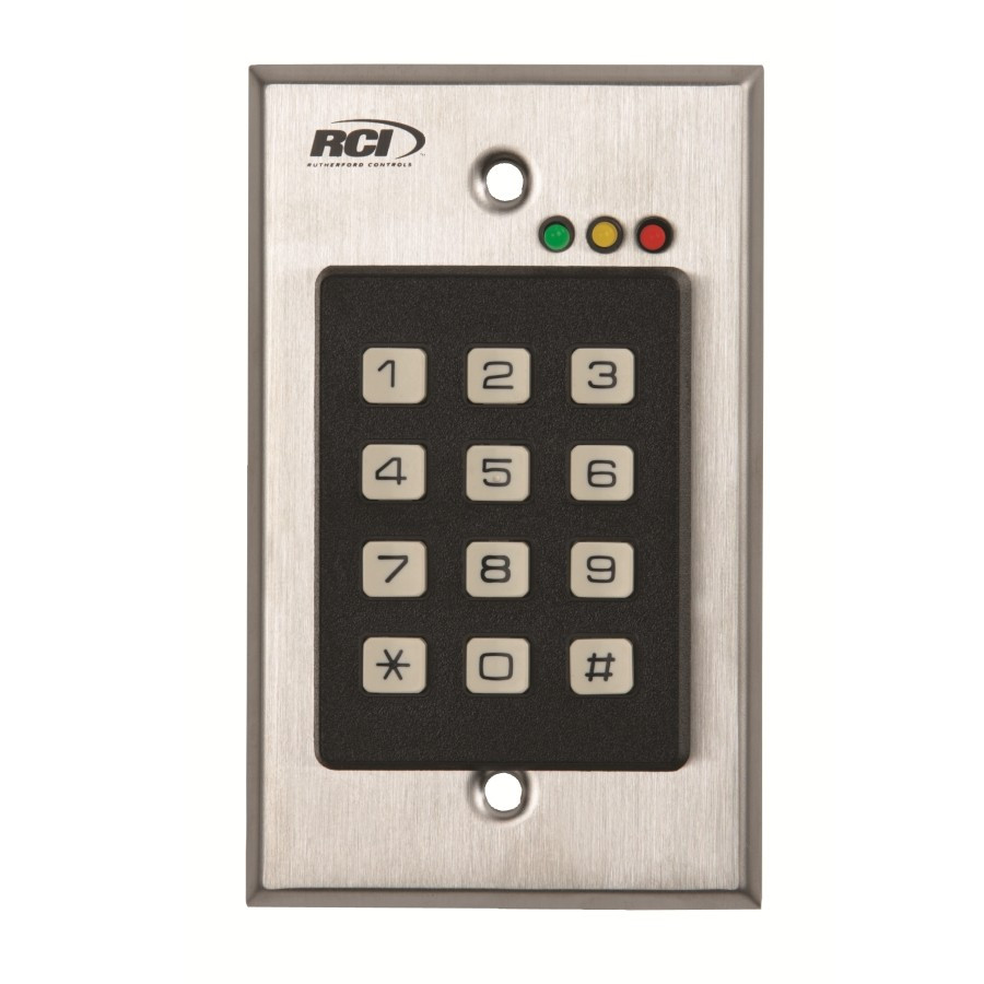 Rutherford Controls RCI 9212i Interior Use Stand-Alone Keypad - KAL ...