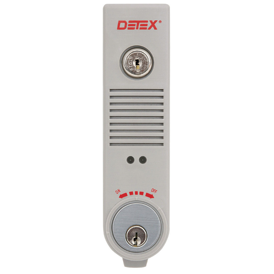 Detex EAX-500SK2 GRAY Exit Alarm, Surface Mount, Battery Powered, Two ...