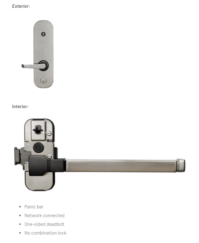 Sargent and Greenleaf S&G 2890C Pedestrian Door Lock