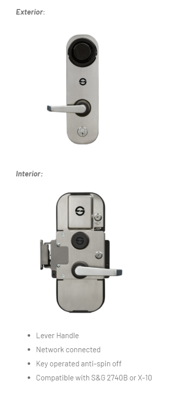 Sargent and Greenleaf S&G 2890C Pedestrian Door Lock