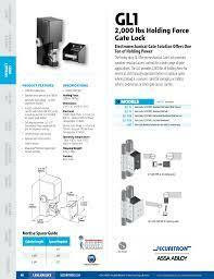 Securitron GL1-FS Gate Lock Fail Safe