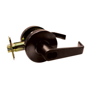 General Lock Entry Lock, S Lever Design, 2-3/4" Backset, Prepared for ...