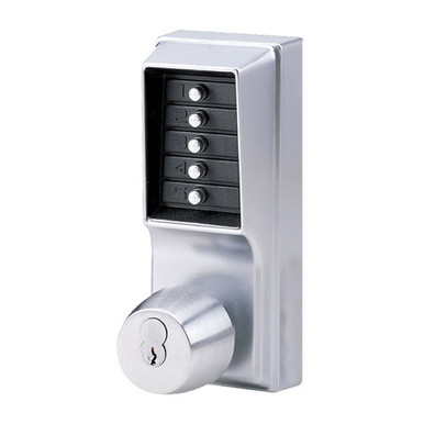 Simplex 1021C-26D-41 Pushbutton Lock with Knob, Combination Entry and ...
