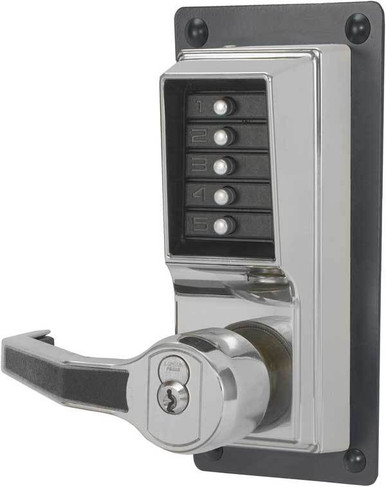 Simplex LLP1020R-026-41 Exit Trim Lever with Sargent RemovaBLe Core Key ...