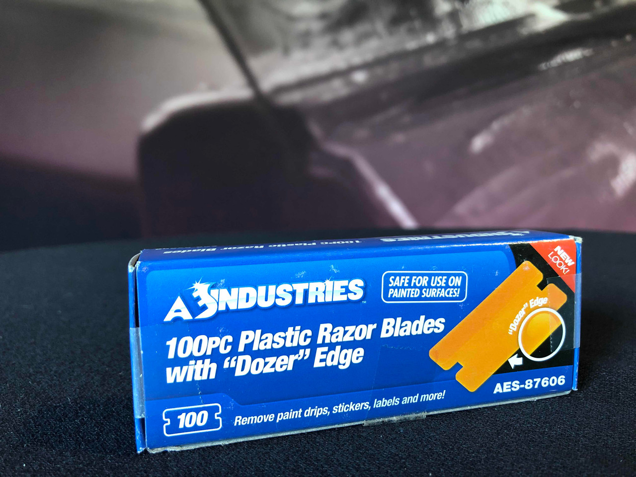 Plastic Razor Blades 100 pack