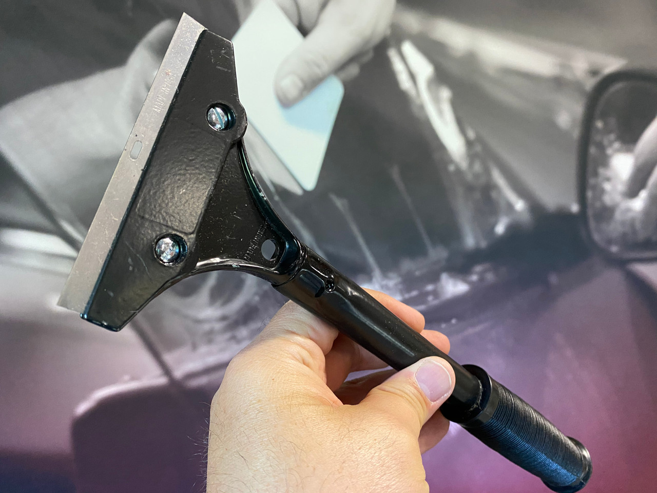 4" Short Handle Scraper