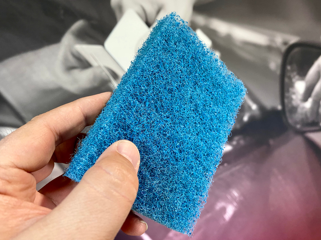 Blue Scrub Pad