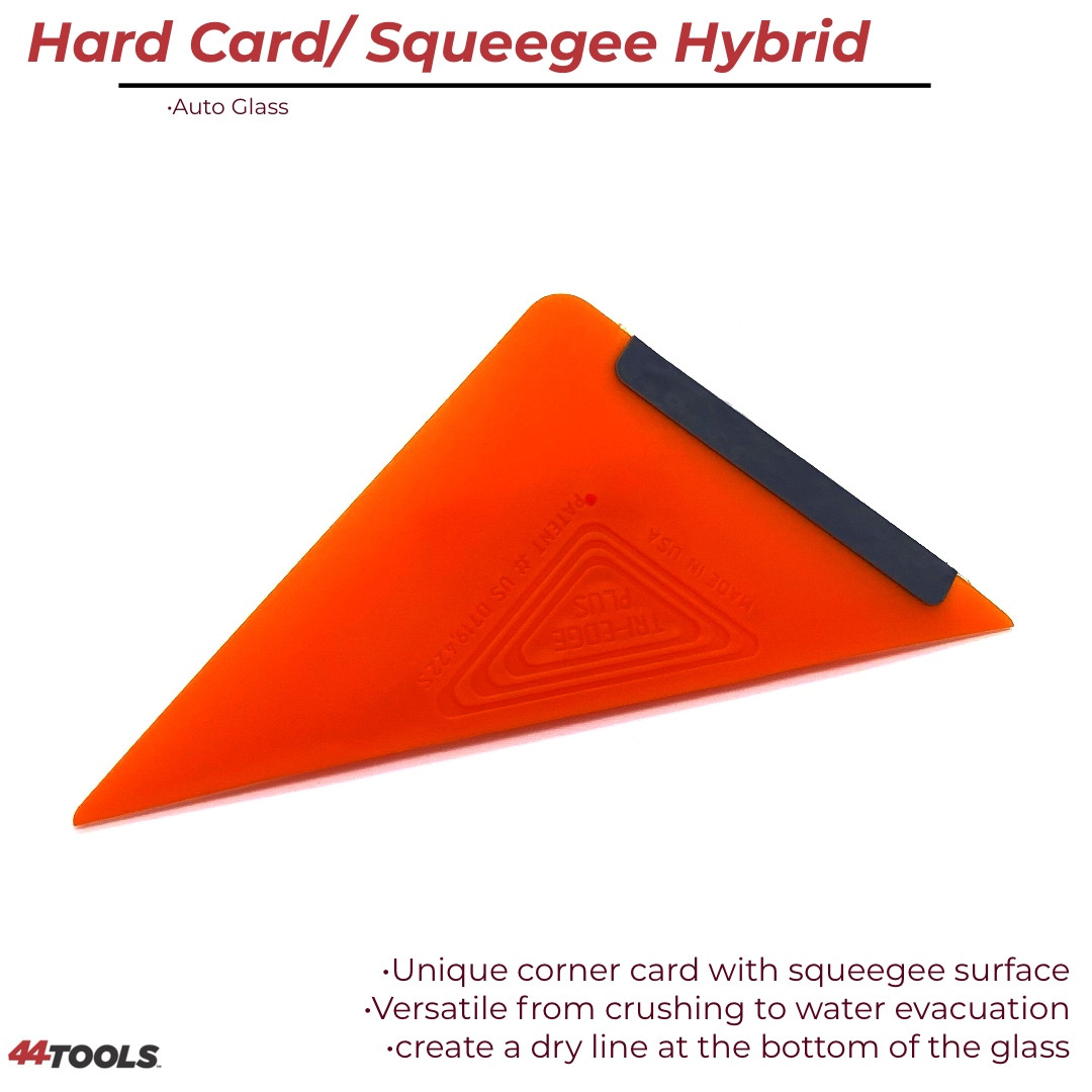 Orange Tri-Edge Window Tinting Tool