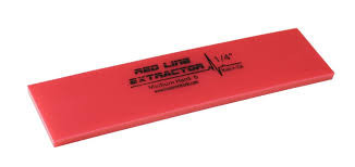 8" Red Line Extractor 1/4" No Bevel Blade
