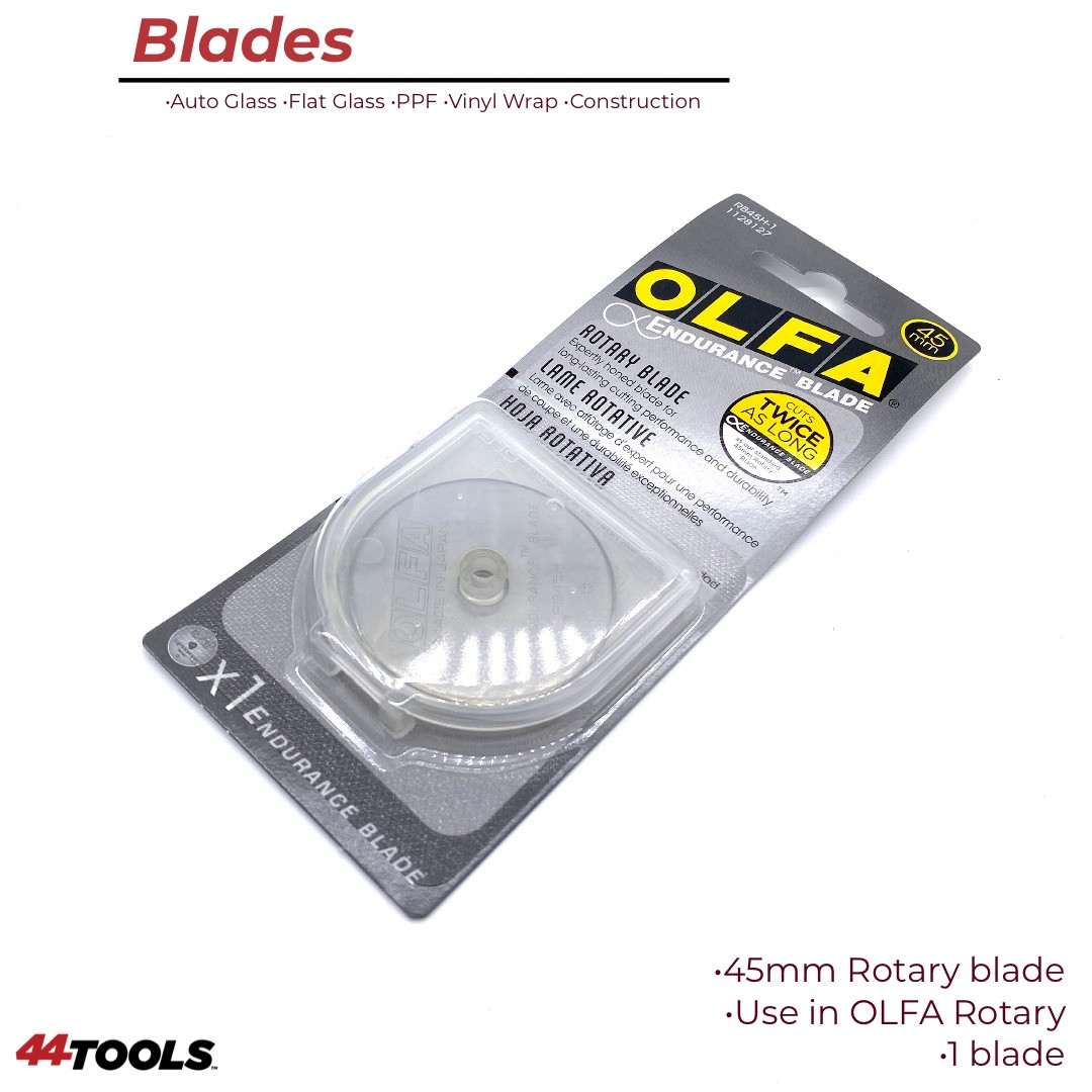 Olfa 45mm Endurance Rotary Blade (Pk Of 1) RB45H-1 - 44Tools.com
