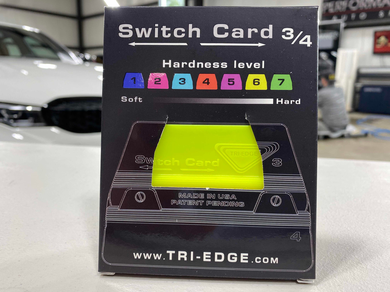 Yellow 3/4 Switch Card
