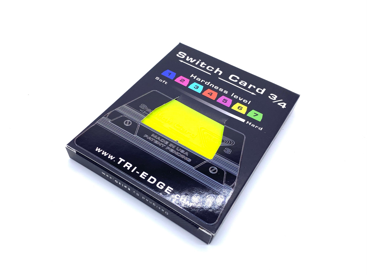 Yellow 3/4 Switch Card