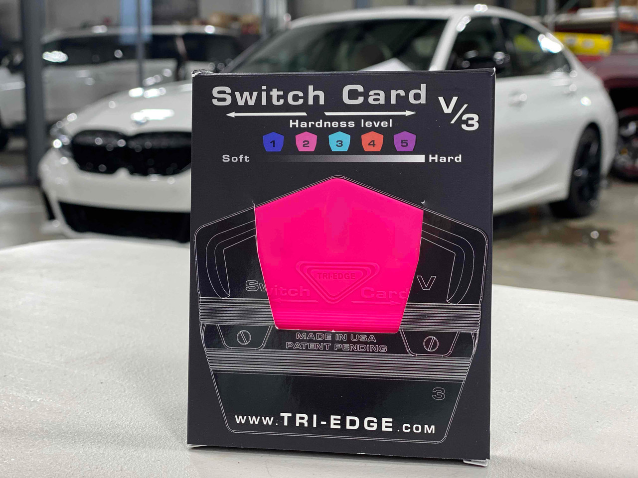 Pink V/3 Switch Card